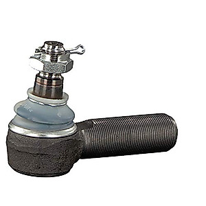 febi bilstein 04385 tie rod end with castle nut and split-pin (front axle both sides) - Pack of 1