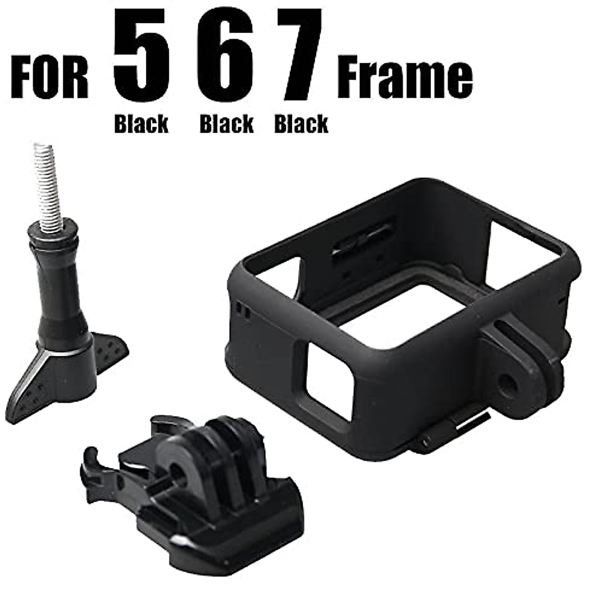Gopro Hero Mount The Frame Go Pro Hero Housing (hero7black/hero6 Black/hero5 Black/hero7 Silver/hero7 White/Hero(2018)) Go Pro Microphone Case Gopro Hero Case Mount Gopro Hero Case mounting