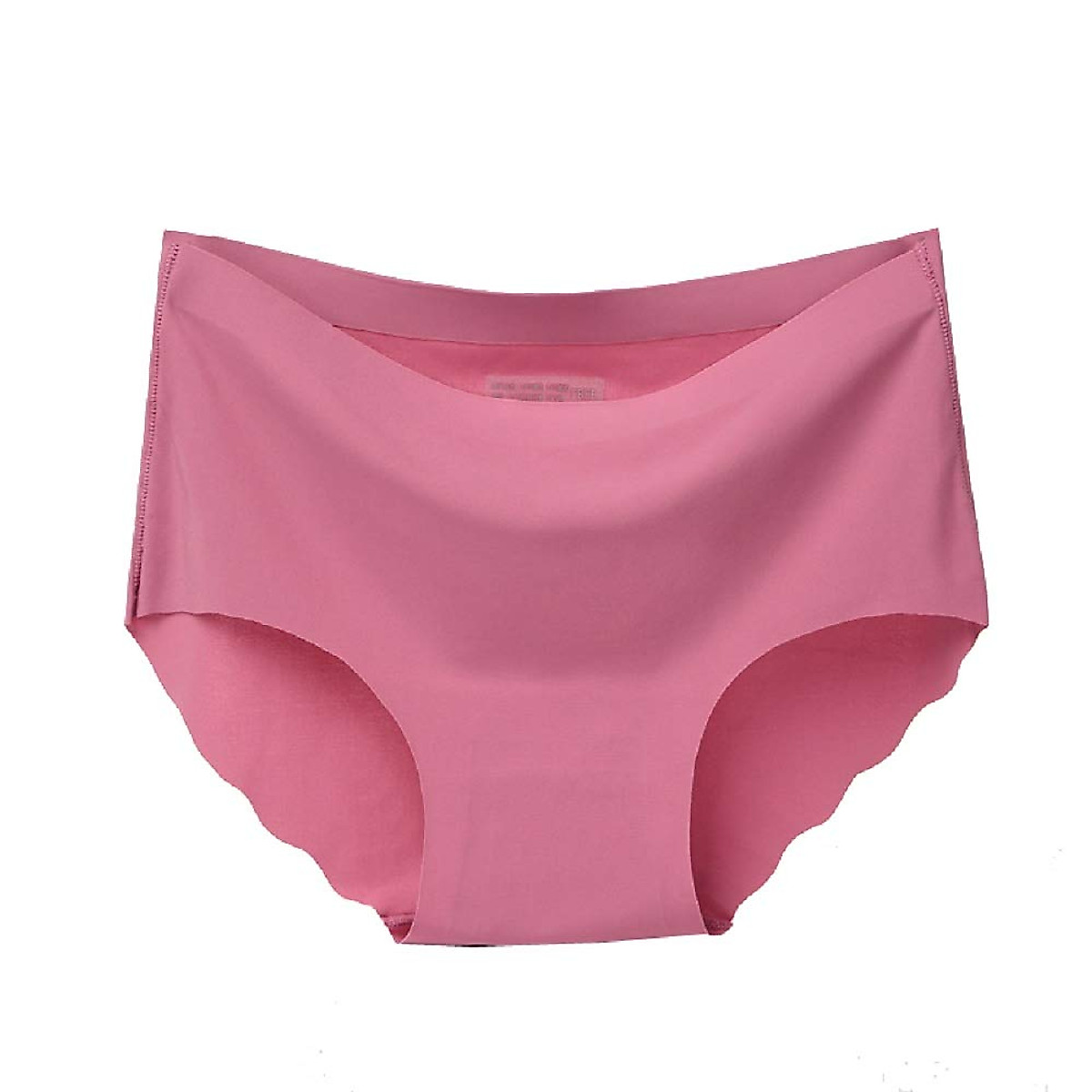 Nightaste Women's Seamless Briefs Pack of 5 Ice Silk Panties Mid-Rise No Show Underwear (Small, Multi1)