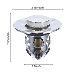 Wash Basin Drainer Bathtub Stopper Bathroom Sink Stopper Replacement Toilet Stopper Universal Bathroom Sink Stopper Bathroom Drain Stopper Sink Stoppers Washbasin Plug Sink Plug