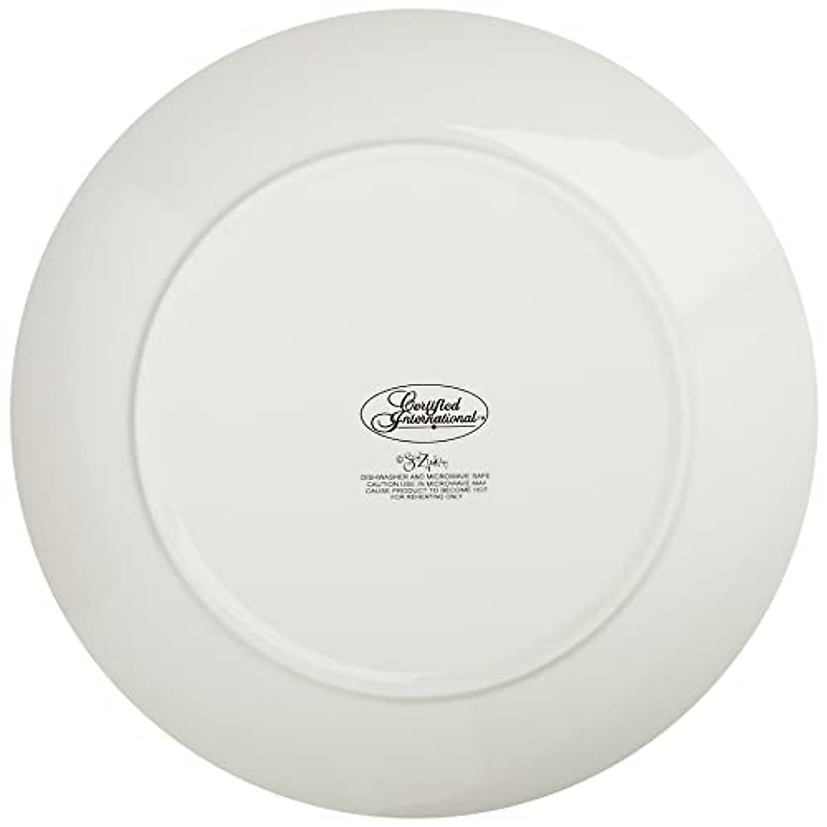 Certified International Tunisian Sunset 9" Dinner Plates, Set of 4, 10.5", Multicolor