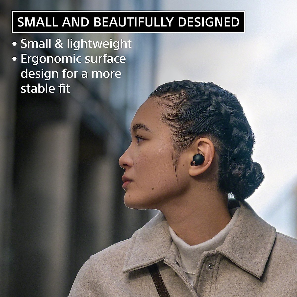 Sony WF-1000XM5-BLACK Wireless Noise Canceling High-Res Earbuds with an Additional 1 Year Coverage (2023)(USED)
