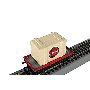 Bachmann Trains - Thomas & Friends™ 1 Plank Wagon with BRENDAM Cargo & Freight Crate - HO Scale