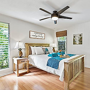 Framed Give it to God and Go to Sleep Signs 36”x12” Above Bed Wall Decors Wall Art for Bedroom Wood Signs (36X12 inch, Brown)