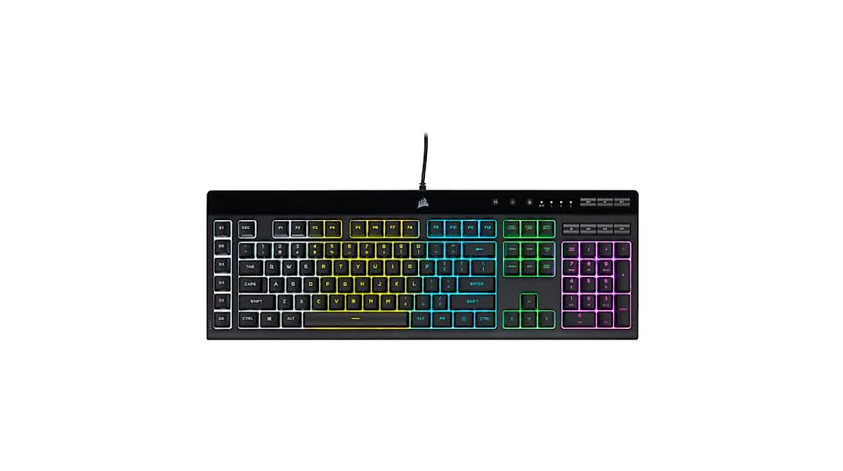 Corsair K55 PRO LITE RGB Gaming Keyboard for Seamless Gameplay