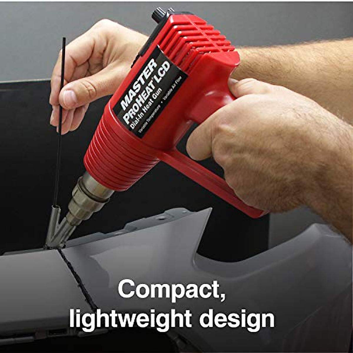 Master Appliance ProHeat Series Plastic Welding Kit with Variable Temp Heat Gun & Starter Welding Rods, 1000-Degree Fahrenheit 120V 1300 Watts