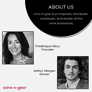 Laguiole California Carving Knife and Fork Set (11 inch) - Rosewood - Stainless Steel - Ergonomic Handles - Stored in a California Oakwood Gift Box