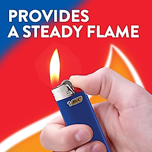 BIC Maxi Pocket Lighter, Special Edition Vacation Collection, Assorted Unique Lighter Designs, 8 Count Pack of Lighters
