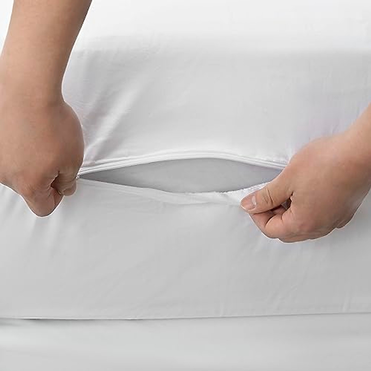 Bargoose Home Textiles | Zippered Mattress or Box Spring Cover | Lab Tested & Certified | Waterproof (Twin, 9" Deep)