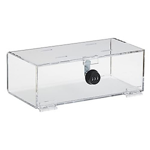 Omnimed 183005 Combo Refrigerator Narcotic Lock Box, Off-White