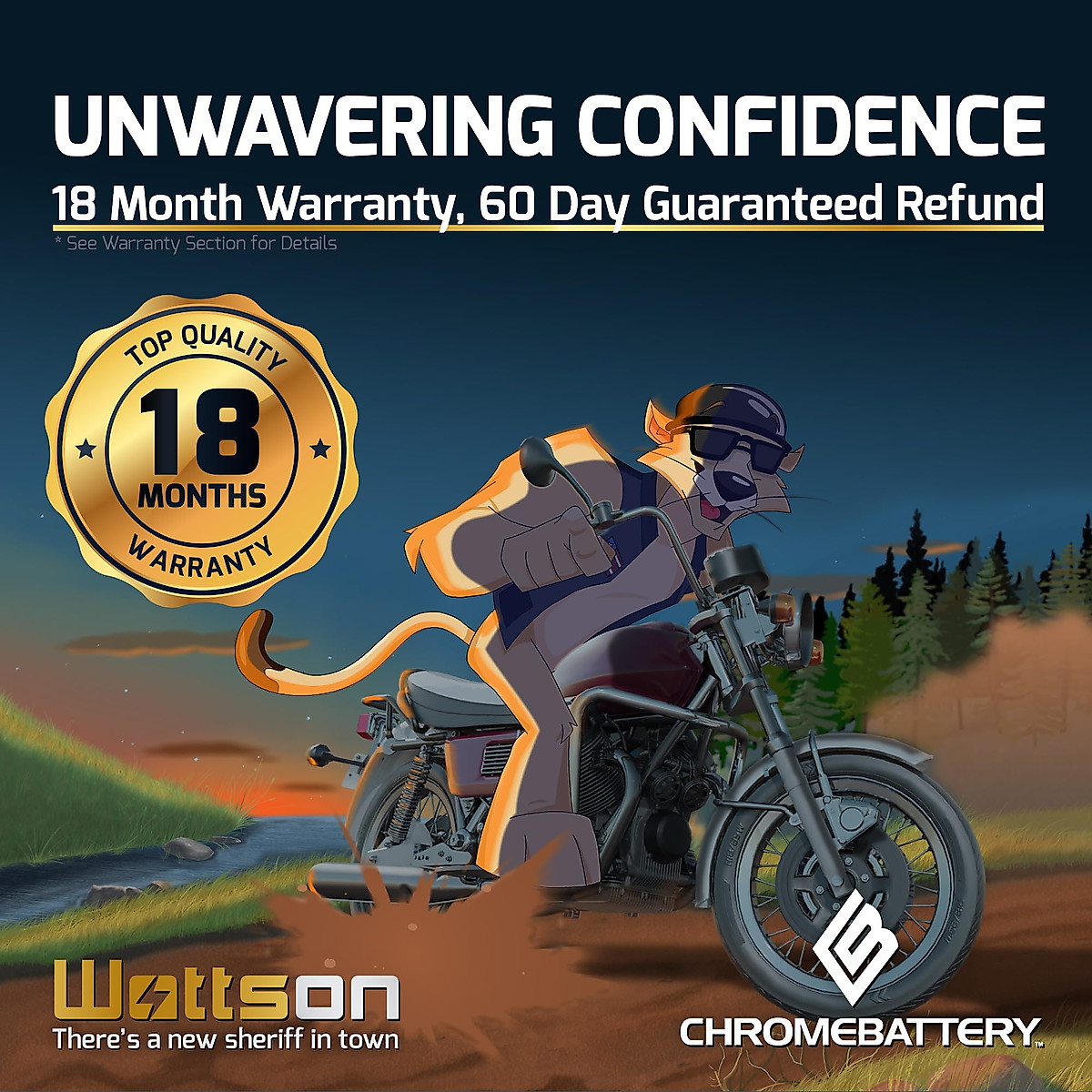 YB14A-A2 12V 190CCA AGM Replacement Battery