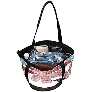 Tote Bag Women Satchel Bag Handbag Stylish Tote Handbag for Women Hobo Bag Fashion Crossbody Bag, Modern Pattern Vintage Maple Leaf