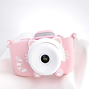 LKYBOA Children's Camera Digital Camera SLR Mini Cartoon HD Camera 6-7 Years Old 9 Gifts (Color : B)