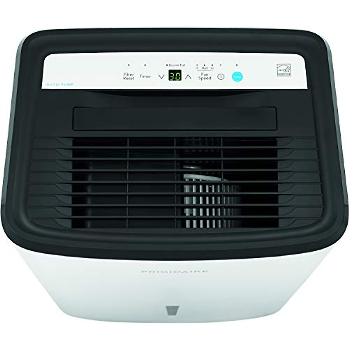 Frigidaire FFAP5033W1 Dehumidifier, High Humidity 50 Pint Capacity with Built-In Pump and a Easy-to-Clean Washable Filter, in White