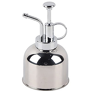 Mokernali Pressure Sprayer Bottle, Stainless Steel Watering Can, Hand Pressure Adjustable Plant Sprayer Watering Pot for Indoor Garden Plants