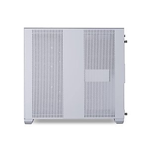 Lian-Li O11 AIR MINI Tempered Glass E-ATX Tower Computer Case, White
