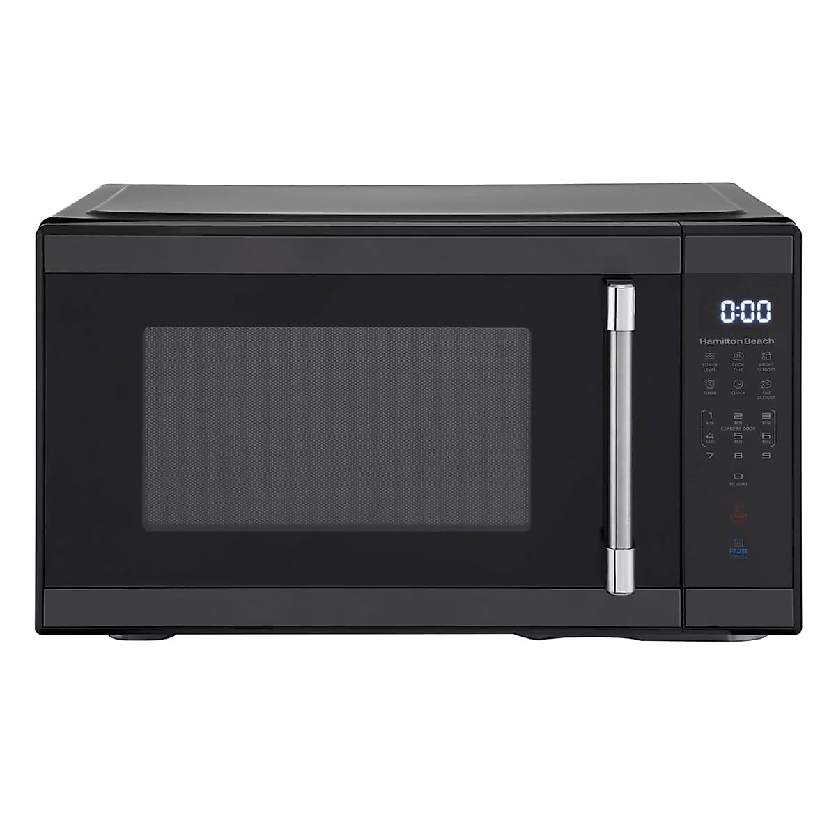 1.1 cu. ft. Countertop Microwave Oven, 1000 Watts, Black Stainless Steel