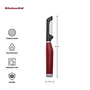 KitchenAid Classic Euro Peeler, One Size Red 2