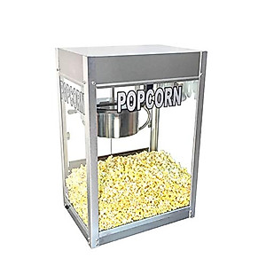 Paragon - Manufactured Fun Professional Series 8 Ounce Popcorn Machine for Professional Concessionaires Requiring Commercial Quality High Output Popcorn Equipment, Stainless Steel