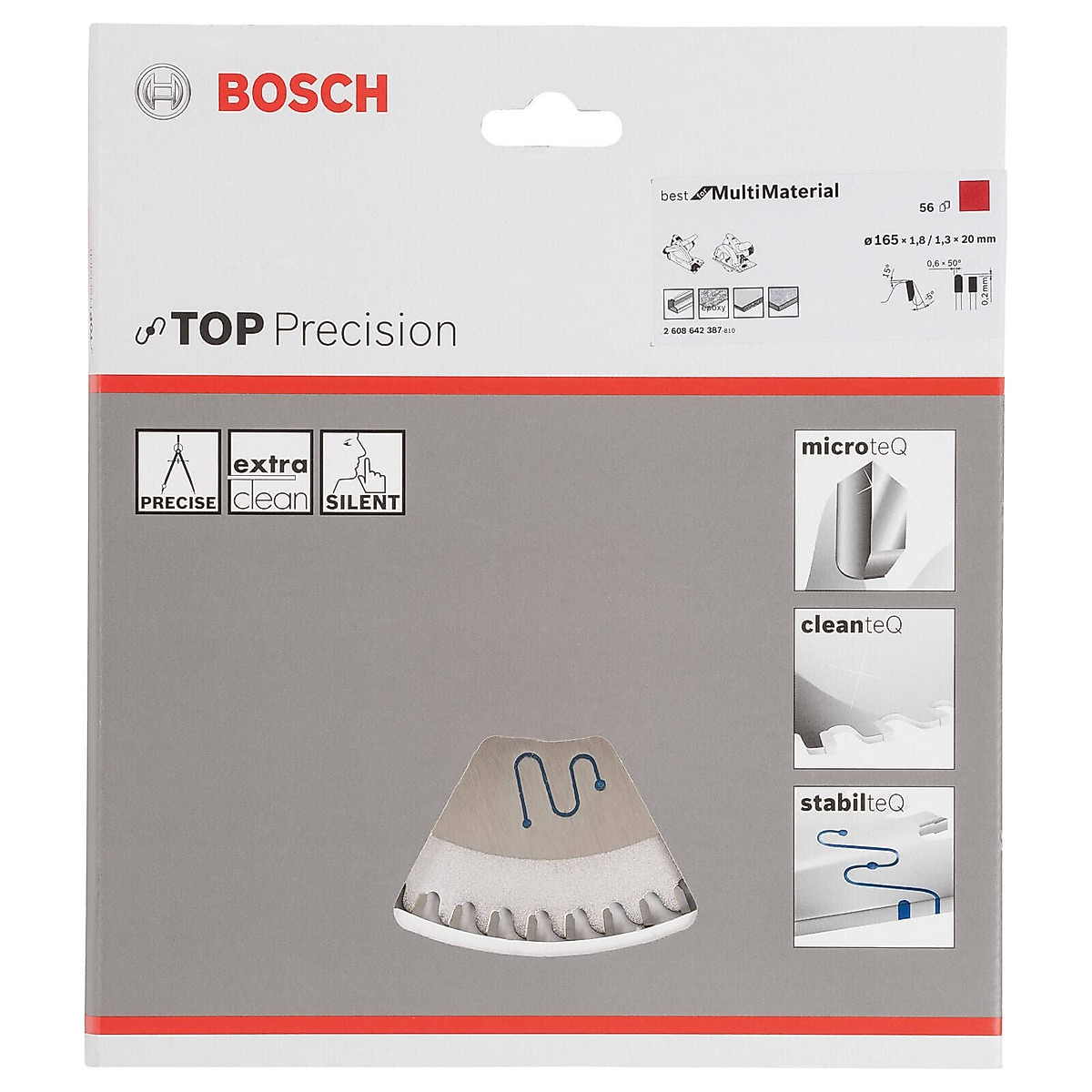 Bosch 2330014 Circular Saw Blade, Silver