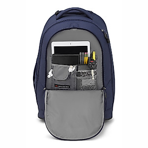 High Sierra Chaser Wheeled Laptop Backpack, Black, 20 x 13.5 x 8-Inch