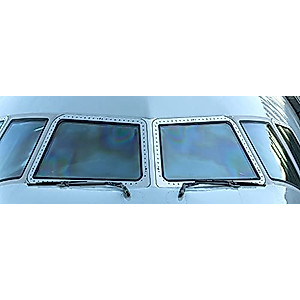 Plane Perfect Eyes Outside Plastic and Glass Windshield Cleaner for Aviation, Auto, Motorcycle, and Marine Acrylic Lexan Lucite Plexiglass LCD Cleaner (16 oz. Spray Bottle)