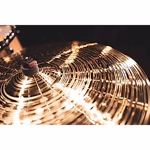 Meinl 20" Ride Cymbal - HCS Traditional Finish Brass for Drum Set, Made in Germany, 2-YEAR WARRANTY (HCS20R)