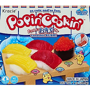 Kracie Popin' Cookin' DIY Candy Sushi Kit, No Bake, 1 Ounces (Pack Of 1)
