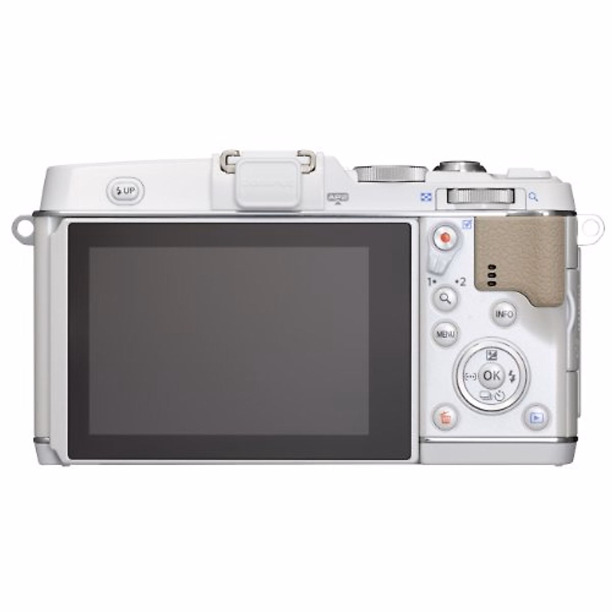 Olympus E-P5 16.1MP Mirrorless Digital Camera with 3-Inch LCD- Body Only (White)