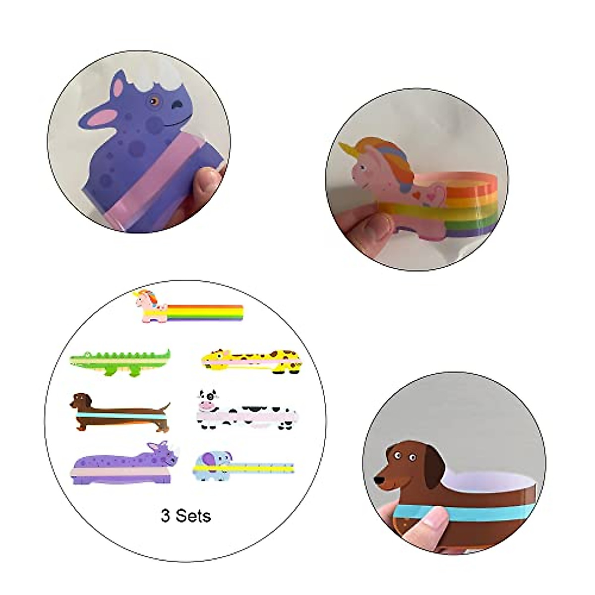 21 Pcs Reading Guided Strips Highlight Bookmarks Reading Tracking Rulers for Children, Teacher, Dyslexia People, Reading Beginner