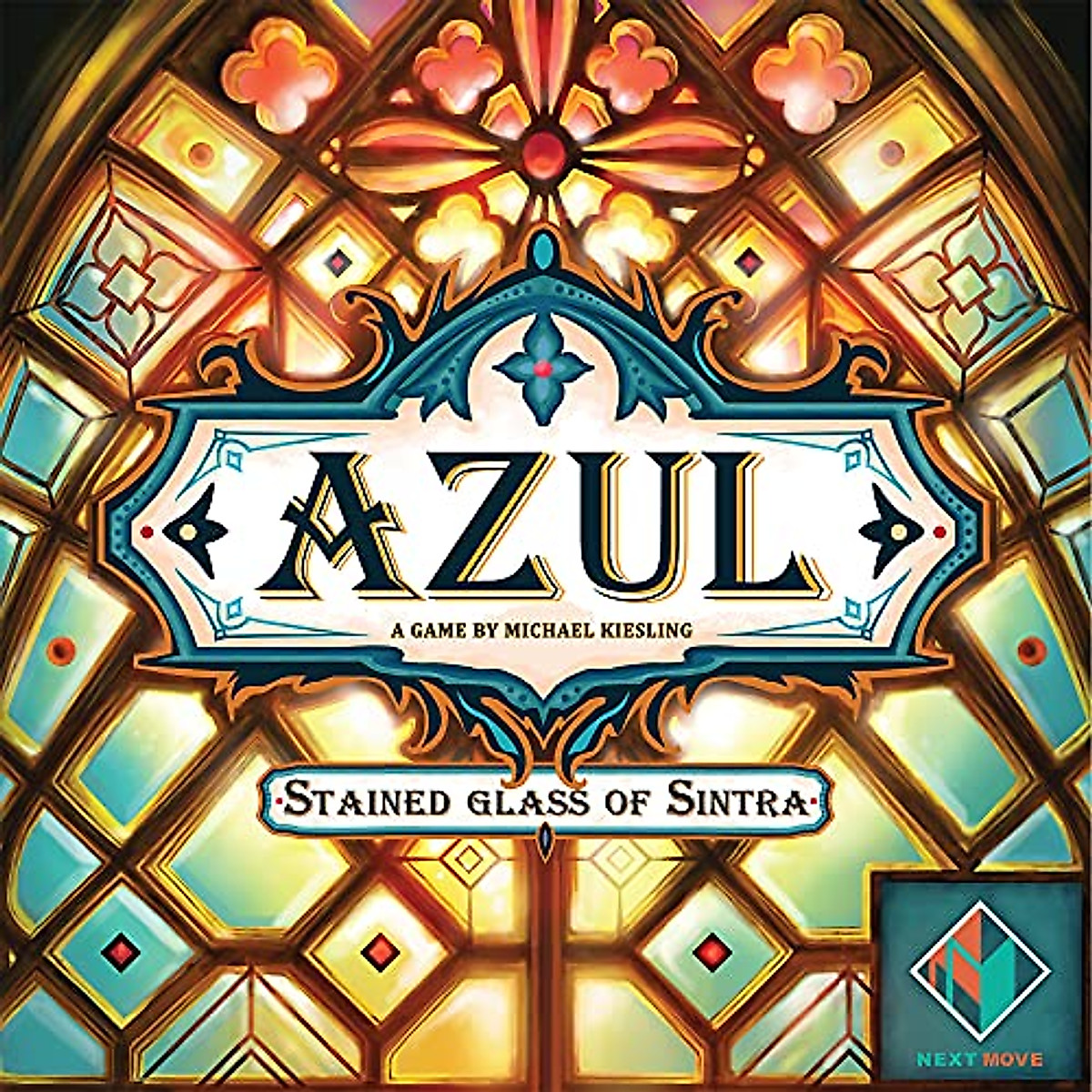 Azul Stained Glass of Sintra Board Game EXPANSION - Craft Colorful Window Panes. Tile-Placement Strategy Game for Kids and Adults, Ages 8+, 2-4 Players, 30-45 Minute Playtime, Made by Plan B Games