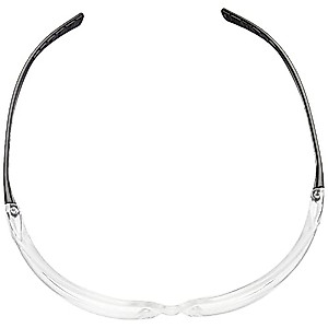 Amazon Basics Safety Glasses (Clear/Black), Anti-Fog, 12-pack (Previously AmazonCommercial brand)