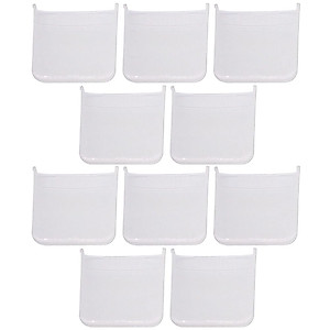 RORPOIR 10pcs Rice Cooker Water Box Plastic Storage Boxes Mini Essentials Plastic Water Cups Instants Pot Steam Catcher Condensation Water Collector Rice Cooker Condensation Cup Pp White