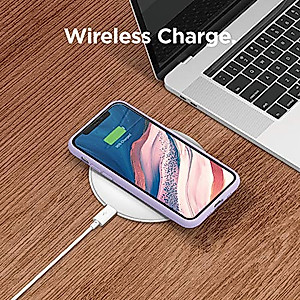 elago Liquid Silicone Case Compatible with iPhone 11 case (6.1 inches), Silicone Mobile Phone Case, All-Round Protection: 3-Layer Protective Case, Raised Edge for Screen and Camera (Lavender)