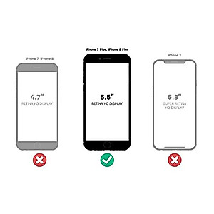 OtterBox DEFENDER SERIES Case iPhone 7 Plus / iPhone 8 Plus - Purple Nebula