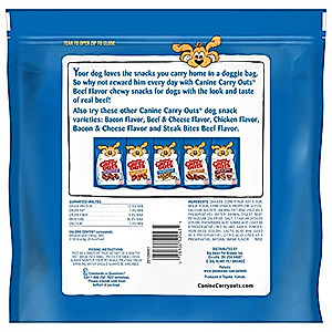 Canine Carry Outs Beef Flavor Dog Treats, 47 Ounce Bag