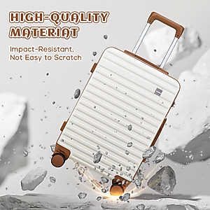 imiomo Carry on Luggage Sets,20 Inch Expandable Carry-on Suitcase with Spinner Wheels,Hard Shell Lightweight Rolling Travel Luggage with TSA Lock