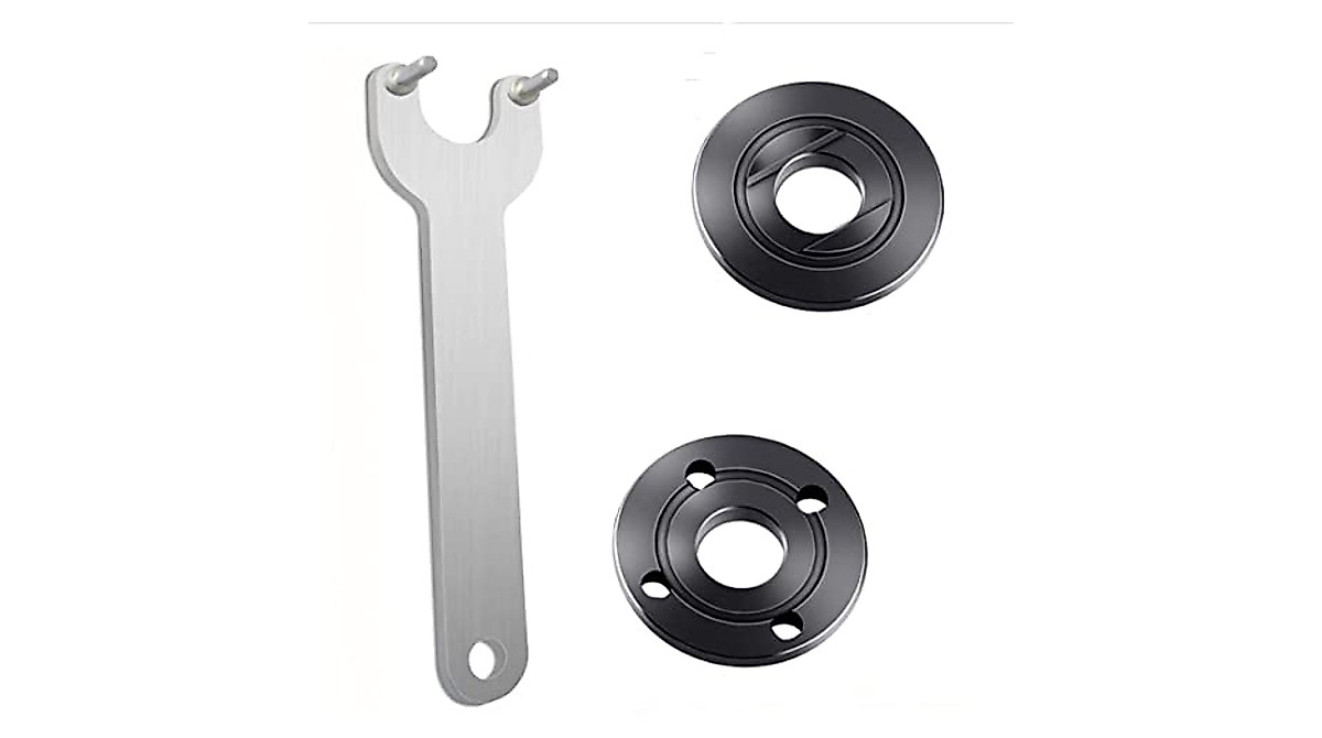M16 Angle Grinder Spanner Wrench & Lock Nuts Kit