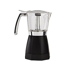 Imusa Black Espresso Maker, 3-6-Cup