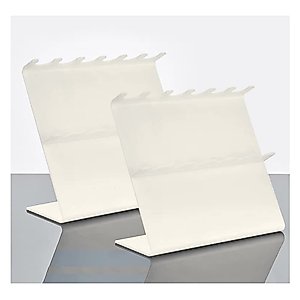 2pcs Pipettor Stand，Laboratory Pipette Stand ，Plastic Pipette Rack Hold up to 6 Pipettors (Doesn't Include Pipettors)