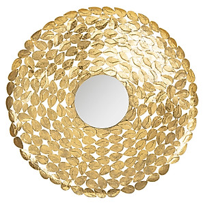 SAFAVIEH Home Collection Bliss Gold Foil Mirror