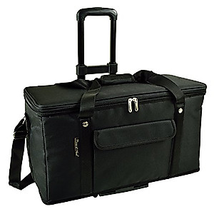 Picnic at Ascot Travel Cooler with Wheels- 64 Can Capacity- Collapsible Leakproof Cooler- Designed & Quality Approved in the USA