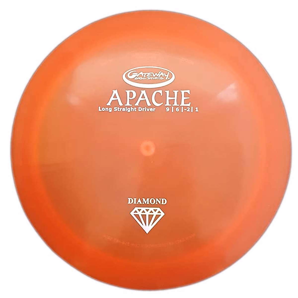Gateway Disc Sports Diamond Apache Fairway Driver Golf Disc [Colors Will Vary] - 165-169g