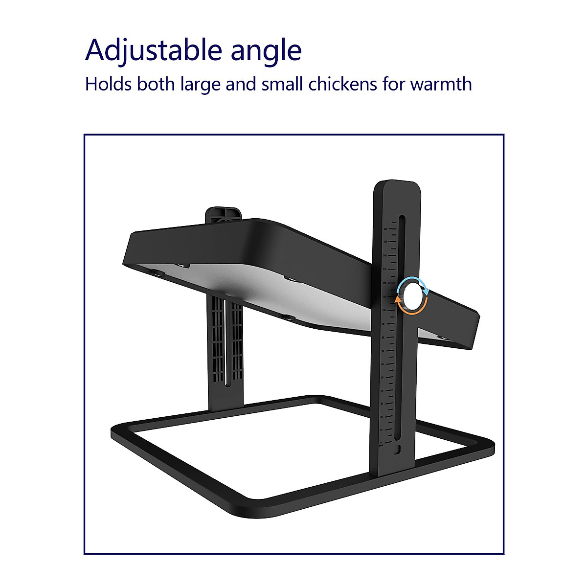 TRIOCOTTAGE Chick Brooder Heating Plate Chicken Coop Heater for Chicks Or Ducklings Warms Up to 15 Chicks