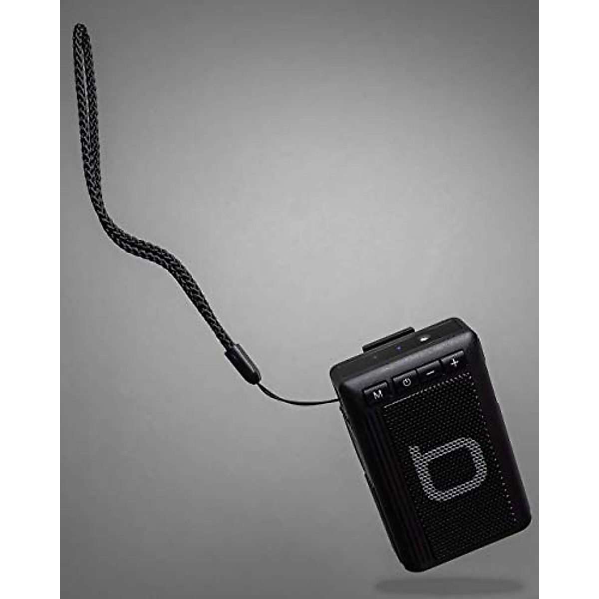 Bumpboxx Wireless Bluetooth Speaker | Black | Retro Pager Beeper | Outdoor Portable Bluetooth Speaker | MP3 Player | FM Radio | LED Flashlight | Waterproof Speaker | Weighs 3.2oz