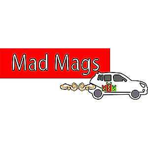 Faith Over Fear Refrigerator Magnet, Cute Round Magnetic Decal for Cars, Locker, Fridge or Mailbox, Inspirational Religious Magnets, 5.5 Inches