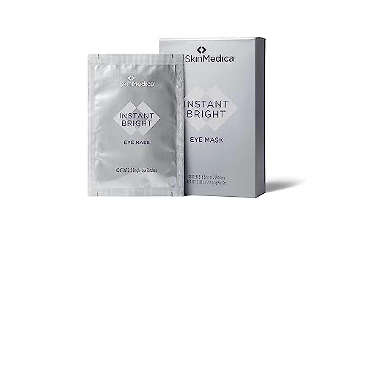 SkinMedica Instant Bright Eye Masks - Under Eye Patches for Puffy Eyes and Dark Circles to Look Youthful and Rested, 6 Ct