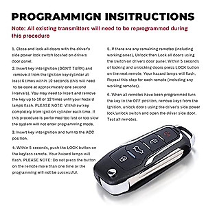 Keymall Upgraded Key Fob Keyless Entry Remote Control for Nissan Altima 350Z Armada Maxima Quest Sentra/Infiniti EX35 FX35 FX45 G35 I35 Q45 QX56 FCC ID KBRASTU15, CWTWB1U758, CWTWB1U821