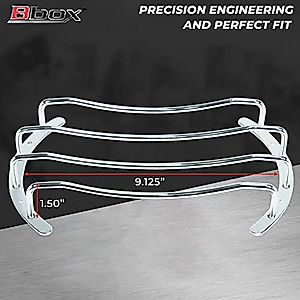 Bbox S-10G 10" Universal Chrome Subwoofer Grill, 1 Piece