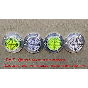 Aluminum Alloy universal level instrument level level level water bead instrument quasi straight through 50MM magnetic bubble